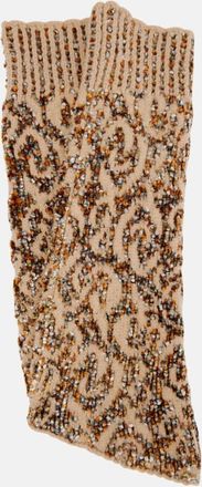 Dries Van Noten Armstulpen aus einem Wollgemisch
