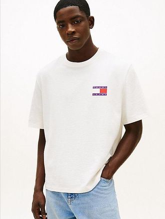 Tommy Hilfiger T-shirt 90s &agrave; logos au dos
