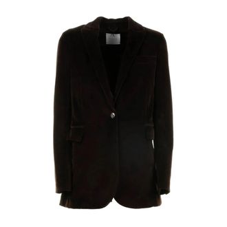 Circolo 1901 Blazer Velvet - - Jackets - Damen - Braun - S