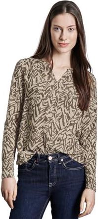 Street One A322626 T-Shirt imprimé, Honey Sand, 38 Femmes