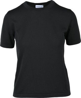 Marella Femme, Pulls, Noir, Taille: 38 FR Lawia V&ecirc;tement en maille ras du cou