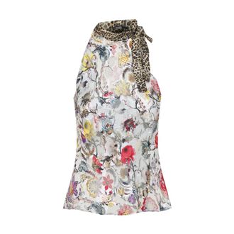 Roberto Cavalli Femme, Tops, Multicolore, Taille: 34 FR Wqt611.Her29 Top