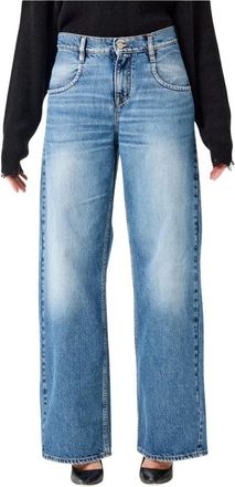 Cycle Femme, Jeans, Bleu, Taille: W24 Aida Low Cargo Jeans