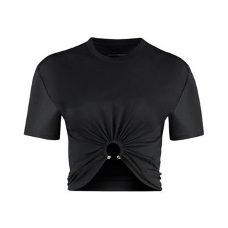 Paco Rabanne Femme, Tops, Noir, Taille: 40 FR T-shirts