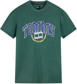 Tommy Hilfiger T-shirt droit &agrave; logo en coton