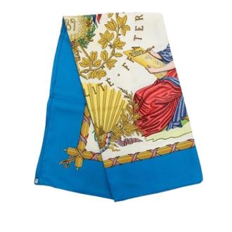 Herm&egrave;s &Eacute;charpe Republique Francaise Pre-owned - Femme - Pre-owned - Multicolore - Taille: ONE Size