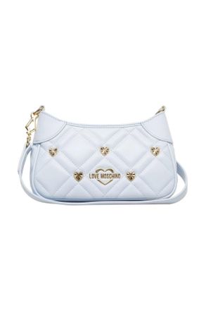 Love Moschino JC4121PP1MLI0712, Schultertasche f&uuml;r Damen, Himmel, einzigartig, Himmelblau, Einheitsgr&ouml;&szlig;e
