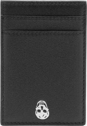 Alexander McQueen Skull Magnetic Card Holder - Item 8361401AAVB1064