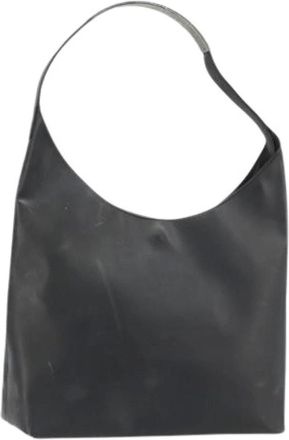 Gucci Sac bandouli&egrave;re en cuir Pre-owned - Femme - Pre-owned - Noir - Taille: ONE Size