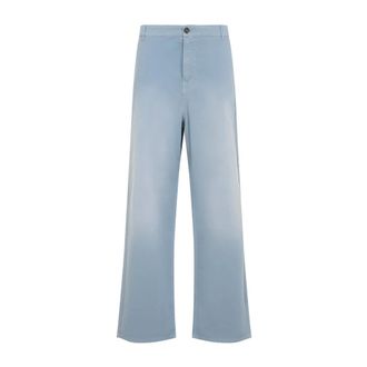 Miu Miu Weite Hosen - - Trousers - Damen - Blau - S
