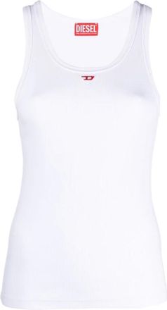 Diesel Femme, Tops, Blanc, Taille: 40 FR T-Anky-D Tank Top