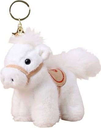 Generico Charm cheval pour sac &agrave; main - broderie festive souvenir cadeau, 2026 porte-cl&eacute;s cheval | pour anniversaire, f&ecirc;te, vacances, nouvel an, maison, voyage