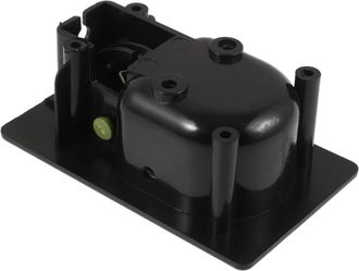 Garneck Sofa Ersatzgriff für Relaxsessel Büro Möbel Schwarz Kunststoff Quadratisch Praktischer Austauschgriff für Liegesessel und Sofa Pull Handle Ersatzteil