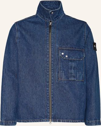 Stone Island Jeans-Overshirt Denim Project blau