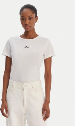 HUGO BOSS T-Shirt Elove 50554696 Wei&szlig; Slim Fit