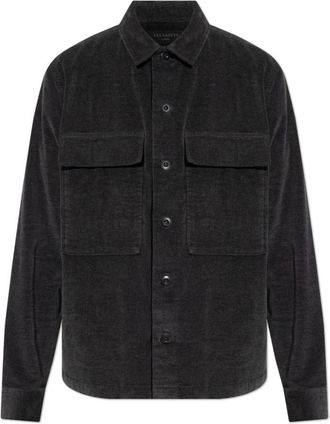 AllSaints Homme, Chemises, Noir, Taille: M Chemise Hawker