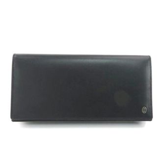 Cartier Portefeuille long Pre-owned (&agrave; deux volets) - Homme - Pre-owned - Noir - Taille: ONE Size