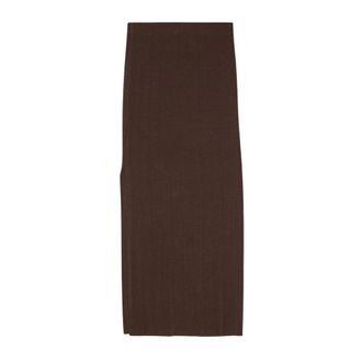 Remain Eleganter Midi Bleistiftrock - - Skirts - Damen - Braun - S
