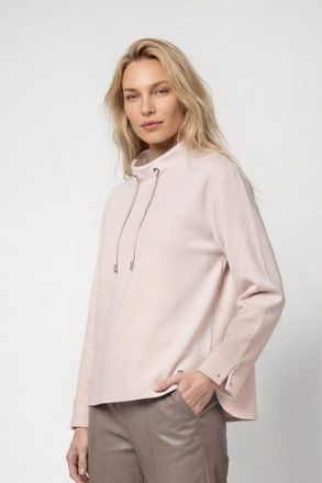 Monari Sweatshirt Sweatshirt Basic Sweat Regular fit mit Stehkragen