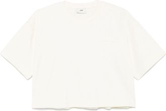 Autry Cropped-T-Shirt - Nude