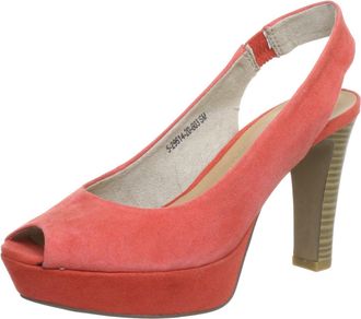 s.Oliver Damen Selection Slingback, Orange (Papaya 603)
