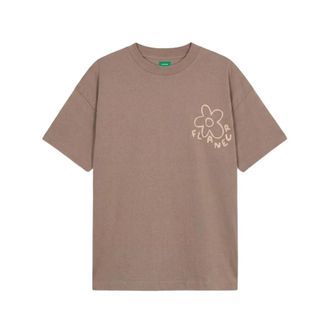 Flaneur Blossom T-Shirt - - Tops - Herren - Braun - XL