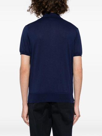 Tom Ford Mens Polo Shirt Blue T-shirts And Polos