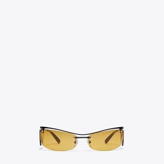 Tory Burch Double-Lens Runway Sunglasses