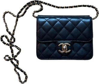 Chanel Quilted Black Classic Mini Bag
