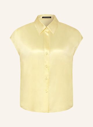 Luisa Cerano Luisa Cerano Hemdbluse Aus Seide gelb