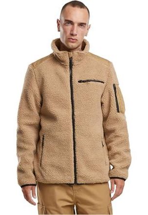 Brandit Ramble Teddy - Veste Polaire Homme Veste mi-saison camel XXL 100% Polyester
