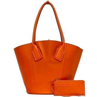 Bottega Veneta Pre-owned Leder totes - - Pre-owned - Damen - Orange - ONE SIZE