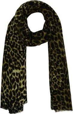 Grain de Malice &Eacute;charpe imprim&eacute; l&eacute;opard femme