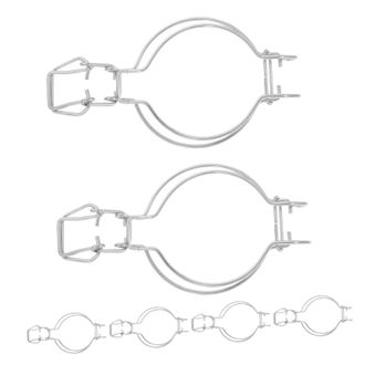 Healifty 6st&uuml;cke Edelstahl Drahtklemme F&uuml;r Weckgl&auml;ser Stabile Dichtung Luftdicht Und Auslaufsicher F&uuml;r Sichere Lagerung Von Lebensmitteln in Glasbeh&auml;ltern