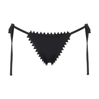 Jacquemus Femme, Maillots de bain, Noir, Taille: 40 FR Bas de bikini Picot