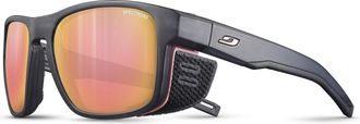 Julbo Unisex_Adult Shield M lunettes de Soleil, Translu Grey/Pink, One Size