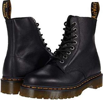 Dr. Martens Bottes de saut unisexes 8 Eyes, Noir, 47 EU
