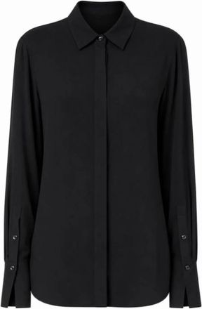 Liu Jo Femme, Blouses et Chemises, Noir, Taille: 36 FR LIU JO Chemises Noires