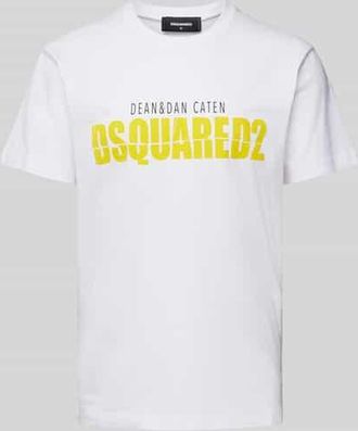 Dsquared2 T-Shirt mit Label-Print