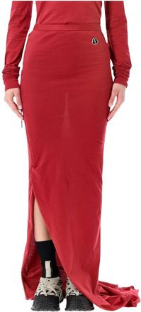 Moncler Femme, Jupes, Rouge, Taille: 36 FR Adjustable Skirt