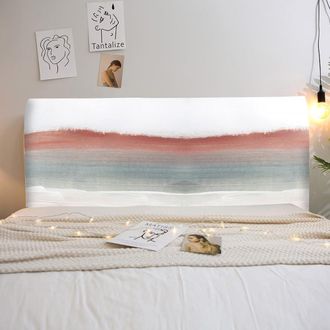 Generic Kopfteilbezug Bettkopfteil Hussen F&uuml;r Einzel-/Kingsize-/Doppelbett-Kopfteile Waschbarer Elastischer Bett Kopfteil Abdeckung Bett Kopfteil Staubschutzb