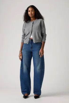 Levi's Baggy Dad Barrel Jeans - Damen - Blau / Blau