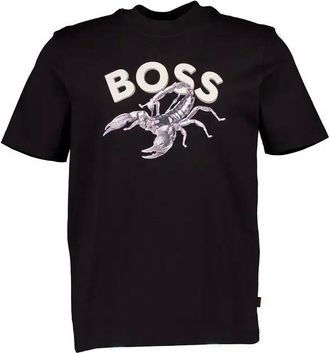 Boss Orange by Hugo Boss BOSS Orange Herren T-Shirt schwarz Baumwolle
