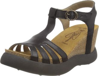 FLY London Fly London Womens GAIT959FLY Sandal, Schwarz, 36 EU
