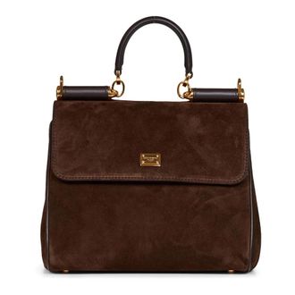 Dolce & Gabbana Kleine My Sicily Handtasche - - Bags - Damen - Braun - ONE SIZE