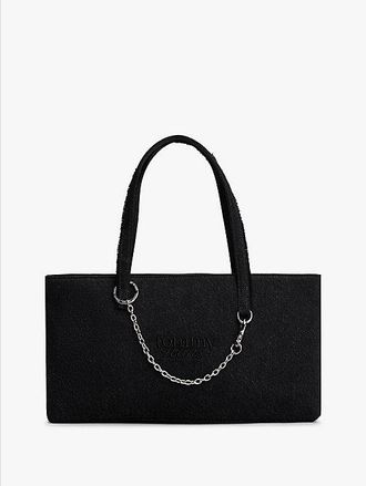 Tommy Hilfiger Cabas en denim à logo brodé