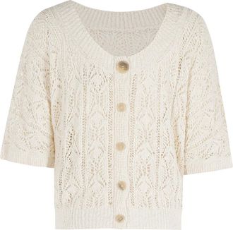 Semicouture Femme, Pulls, Beige, Taille: 40 FR Maglia Alejandra