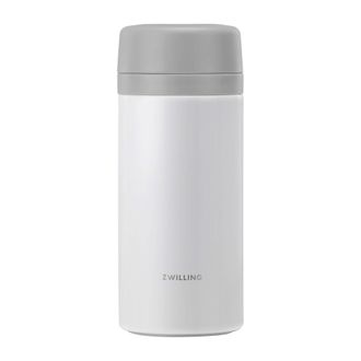 Zwilling Thermo-Tee- und Obst-Infuser, 403 ml, silber-weiß