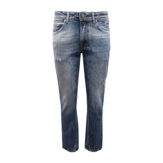 BRIGLIA 1949 Blaue Distressed Hose Ribot-C Modell - - Jeans - Herren - Blau - W45