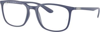 Ray-Ban unisex, Accessoires, Bleu, Taille: 52 MM Rx7199 Optical Frame